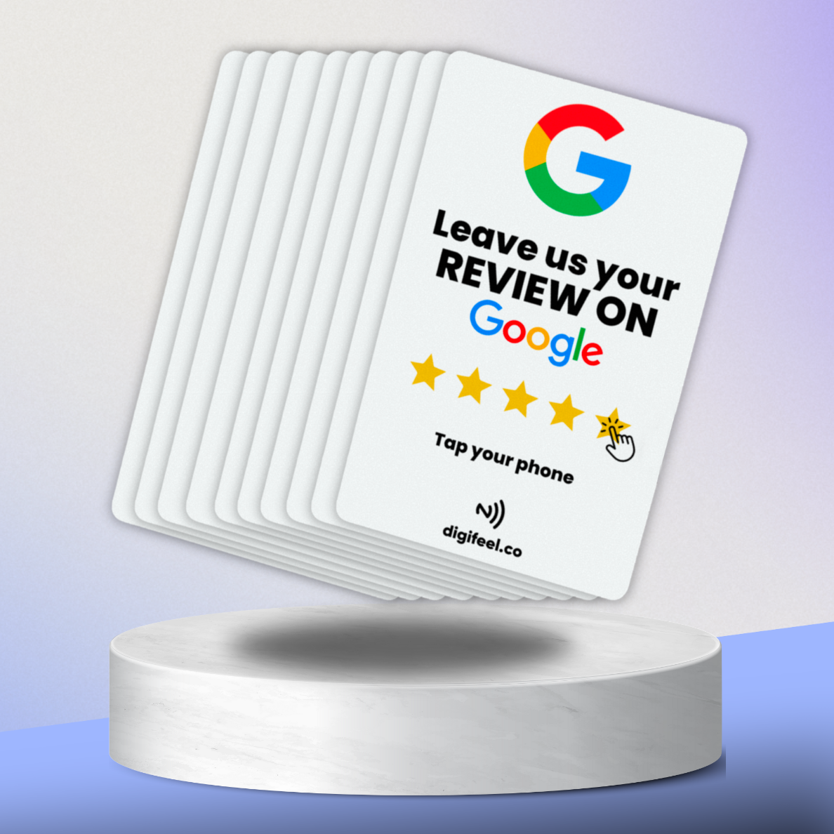 Google Review Cards – Digifeel