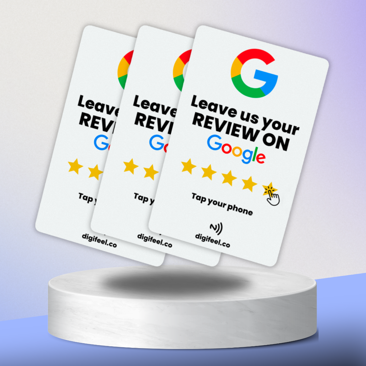 Google Review Cards – Digifeel