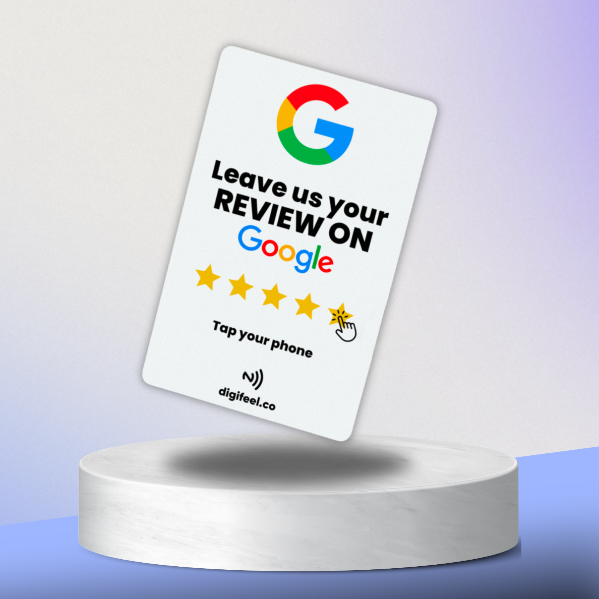 1 Google Reviews - Card – Digifeel