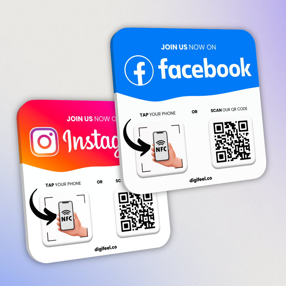 Bundle : Instagram + Facebook Plates – Digifeel