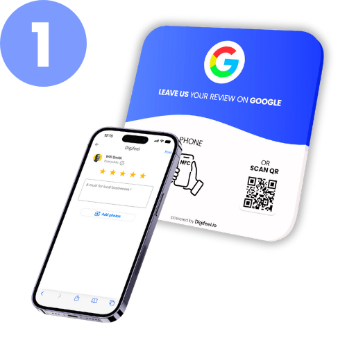 Google Reviews - Plate – Digifeel